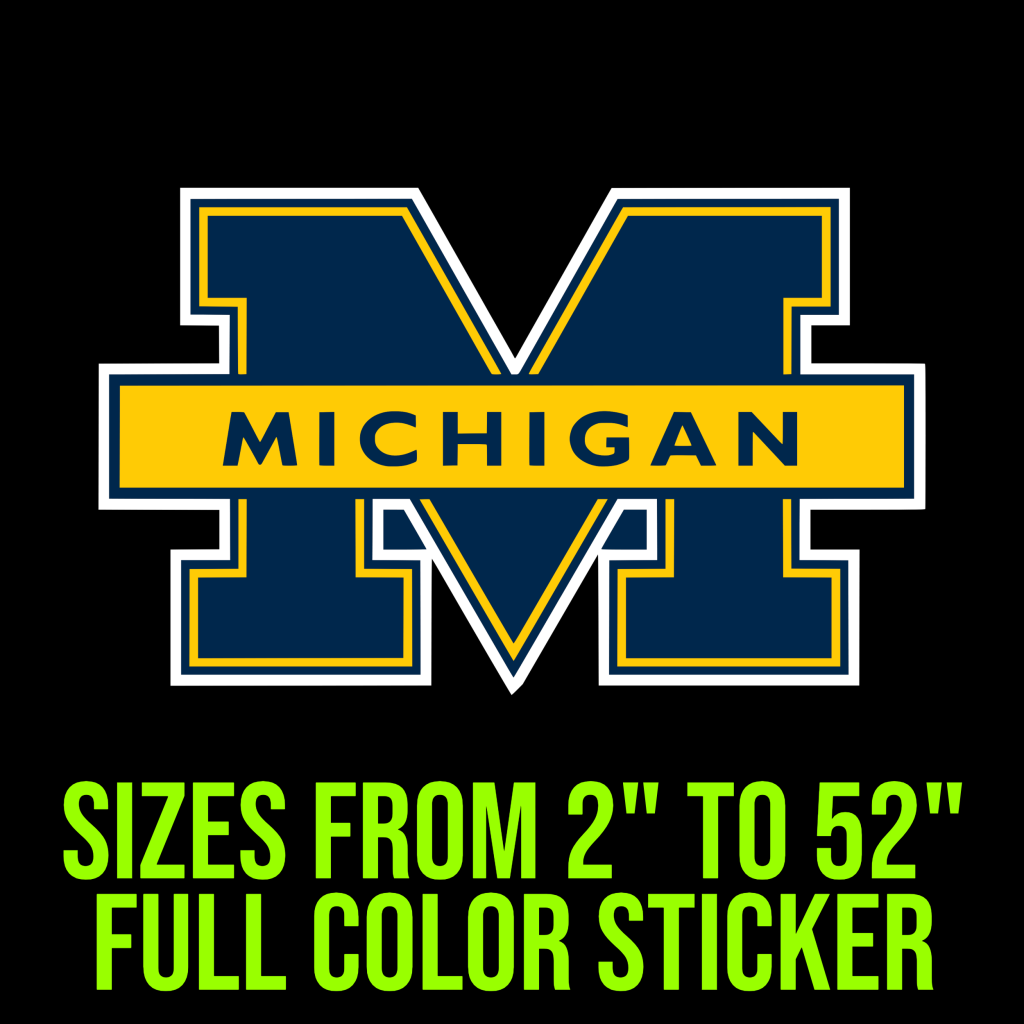 NCAA Vinyl Decals – Sports Stickers USA