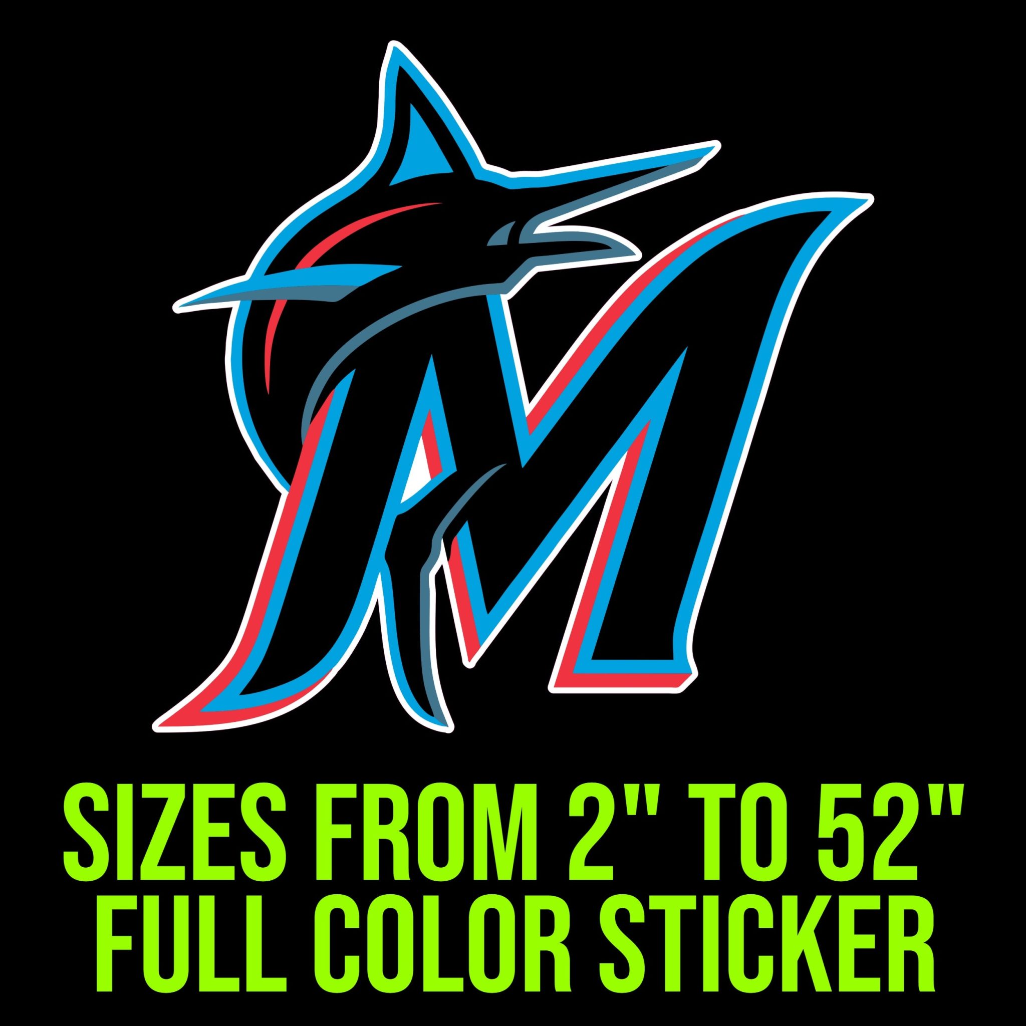 MLB Vinyl Decals – Sports Stickers USA