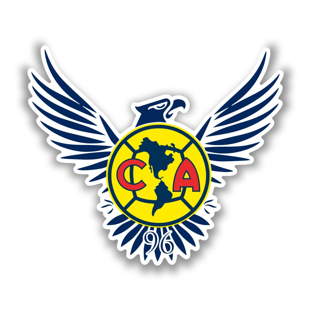 Club America Full Color Vinyl Decal – Sports Stickers USA