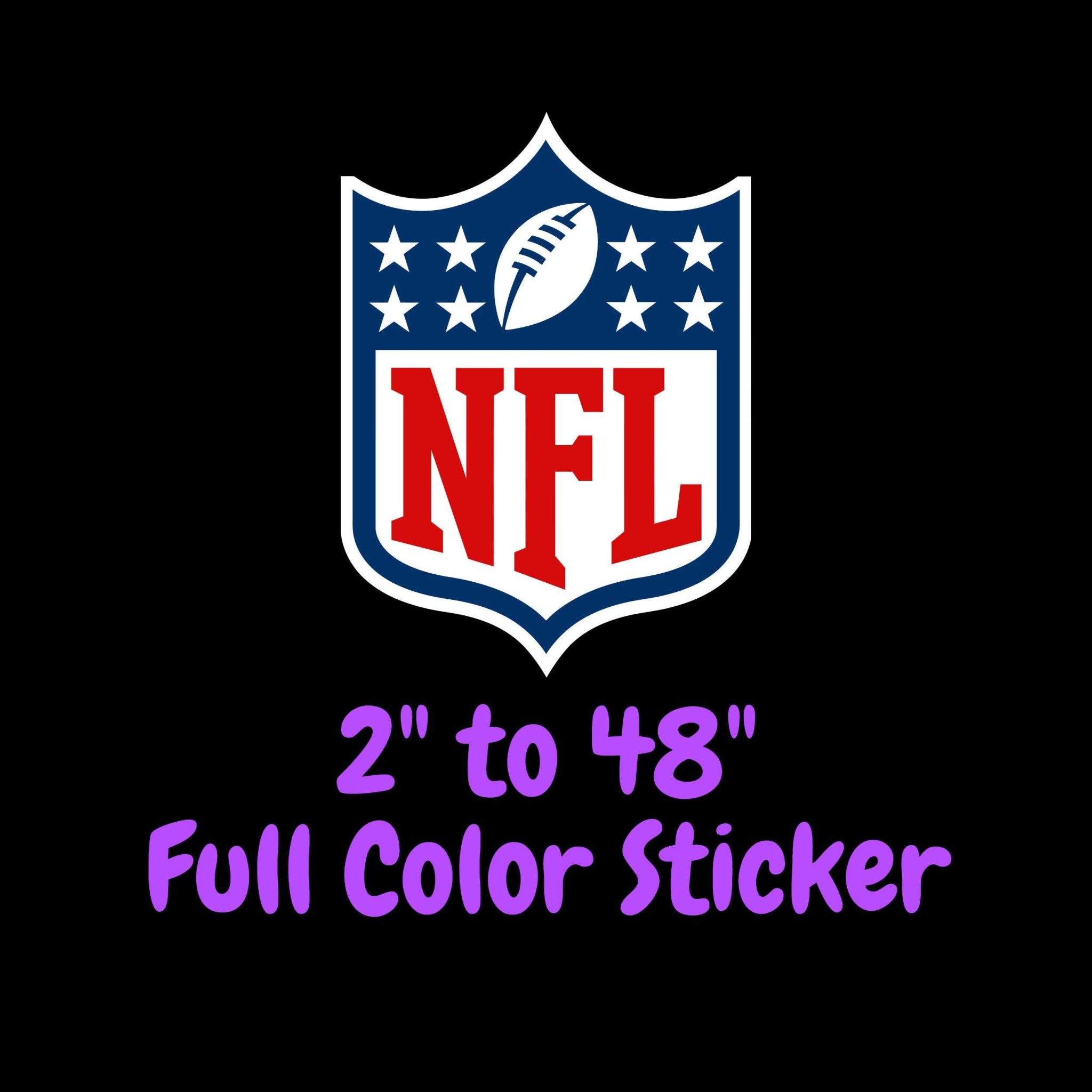 NFL Vinyl Decals – Page 2 – Sports Stickers USA