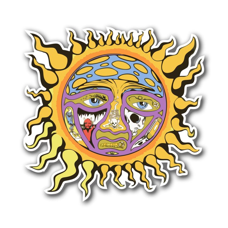 Sublime Full Color Vinyl Decal – Sports Stickers USA